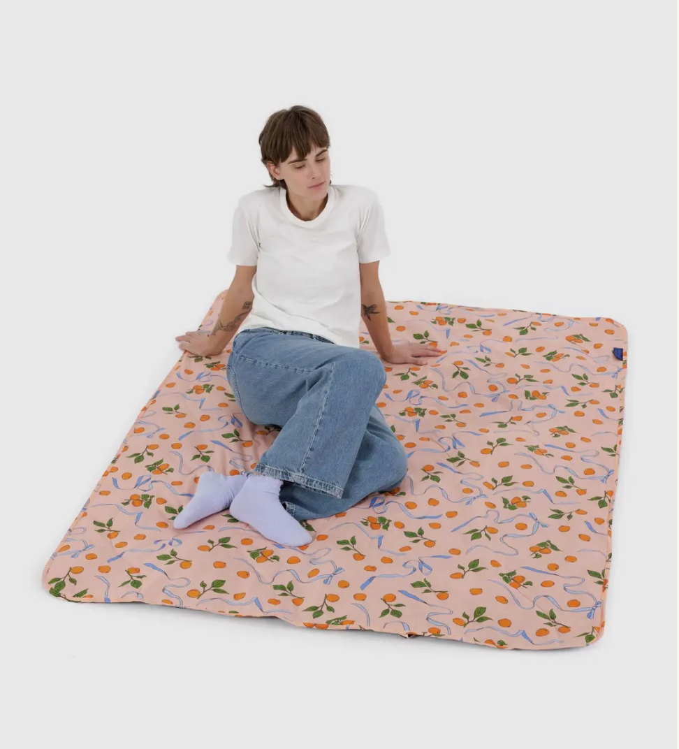Baggu Puffy Picnic Blanket - Rooted | Rooted Baggu Puffy Picnic Blanket - Rooted | Rooted
